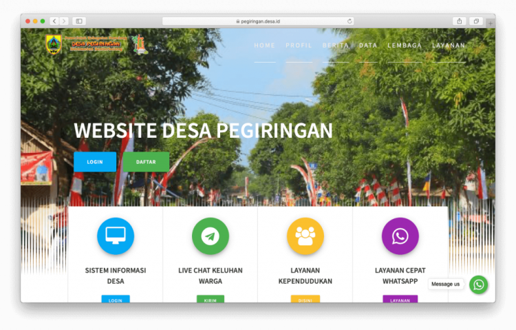 Tips Mengelola Website Desa - Universitas Wira Buana